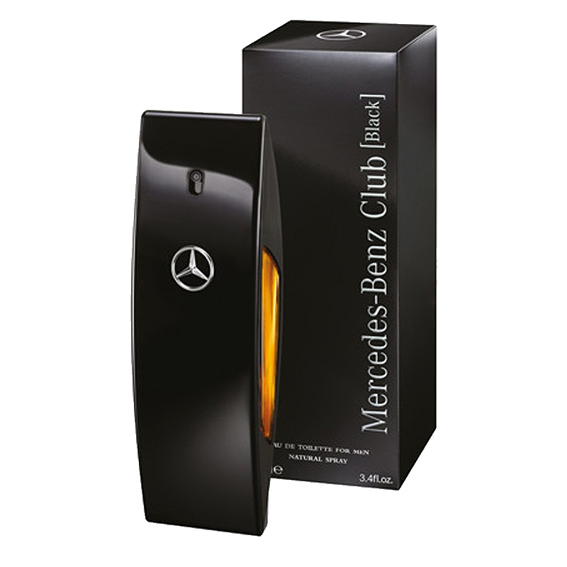 Mercedes Benz Club Black Eau de Toilette For Men perfume fragrance Riah