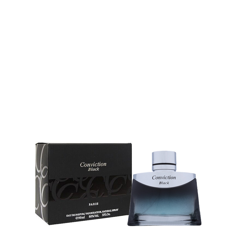 Conviction Black Eau de Parfum Men Elysees Fashion perfume & fragrance ...